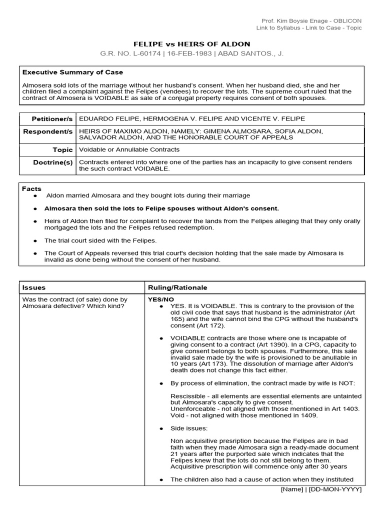 137 Felipe Vs Heirs of Aldon - Manuel - Manaloto | PDF | Justice | Crime & Violence
