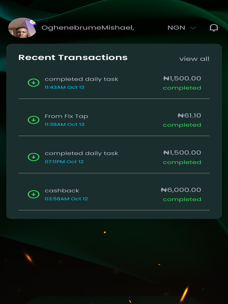 Benefix Dashboard | PDF