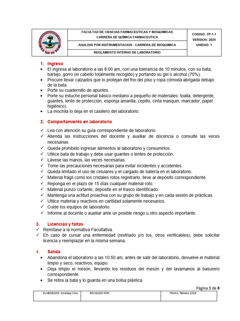 1-BPL 25 | PDF | Laboratorios