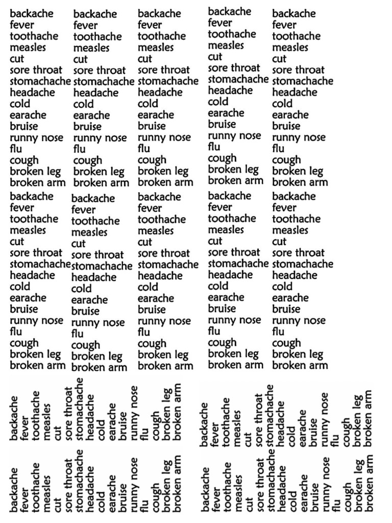 Health Problems Cut Out | PDF