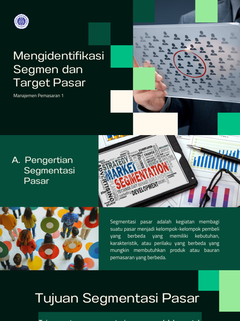 Mengidentifikasi Segmen Dan Target Pasar (Kelompok 7) PDF | PDF