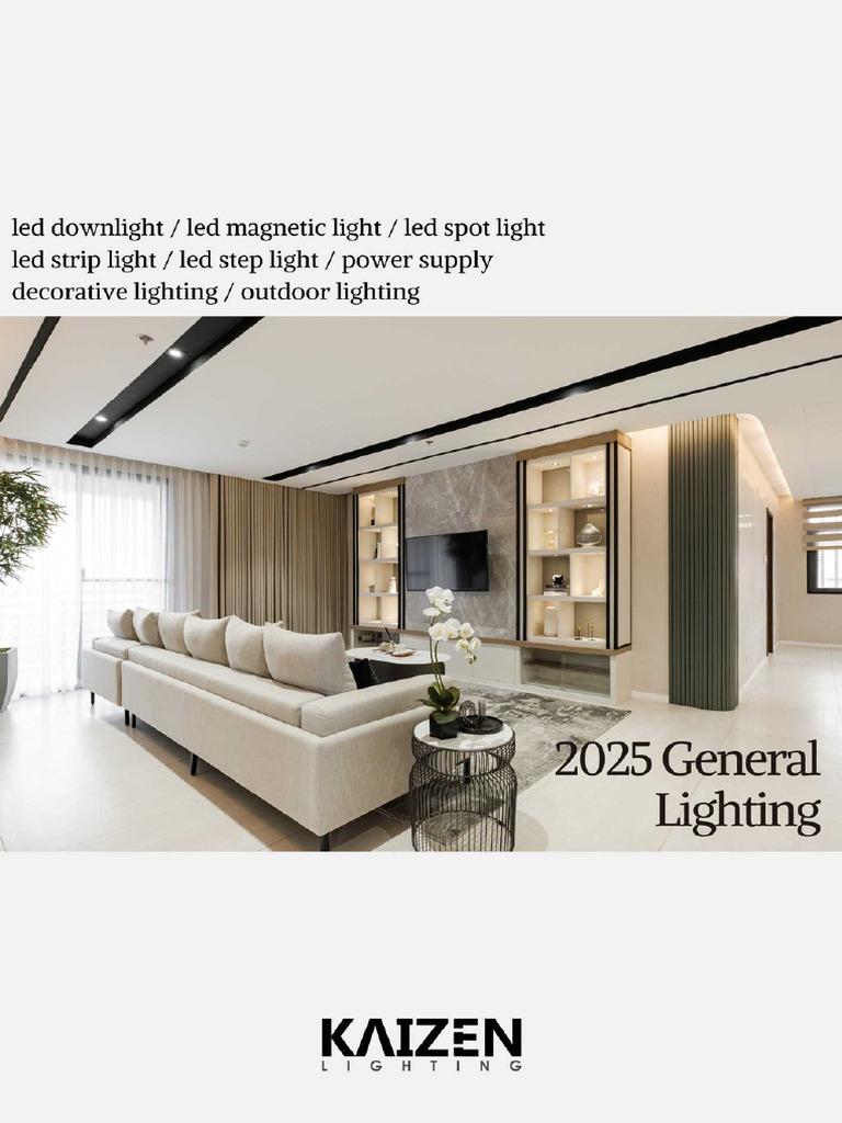 2025 Kaizen General Lighting Catalog | PDF