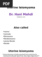 MIOMAS FIGO Clasificacion | PDF | Medical Specialties | Gynaecology