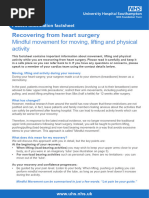 Sternal Precautions Handout | PDF