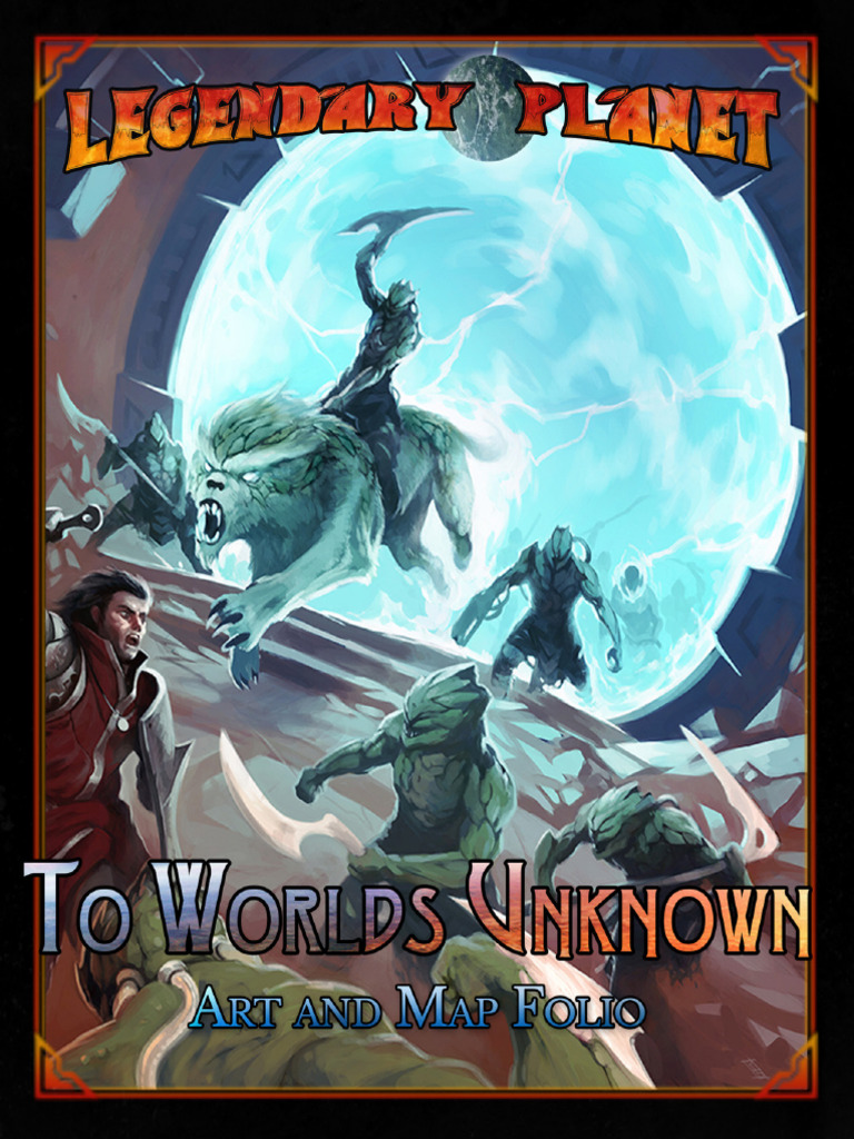 To Worlds Unknown Art and Map Folio | PDF