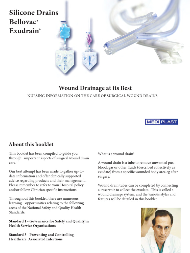Bellovac Drain Management Guide | PDF | Wound | Surgery