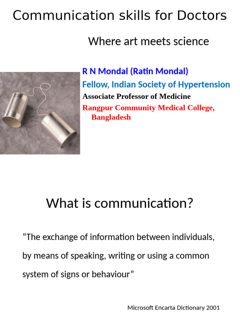 Enhancing Doctor-Patient Communication | PDF | Physician | Patient