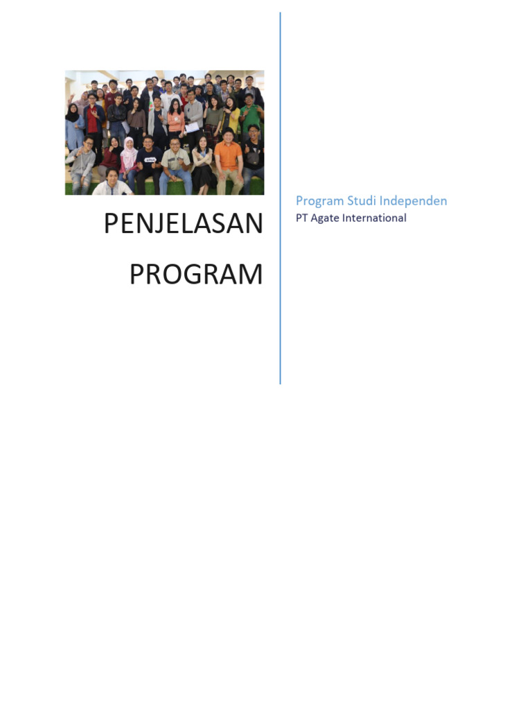 Penjelasan Program Studi Independen v1.1 | PDF
