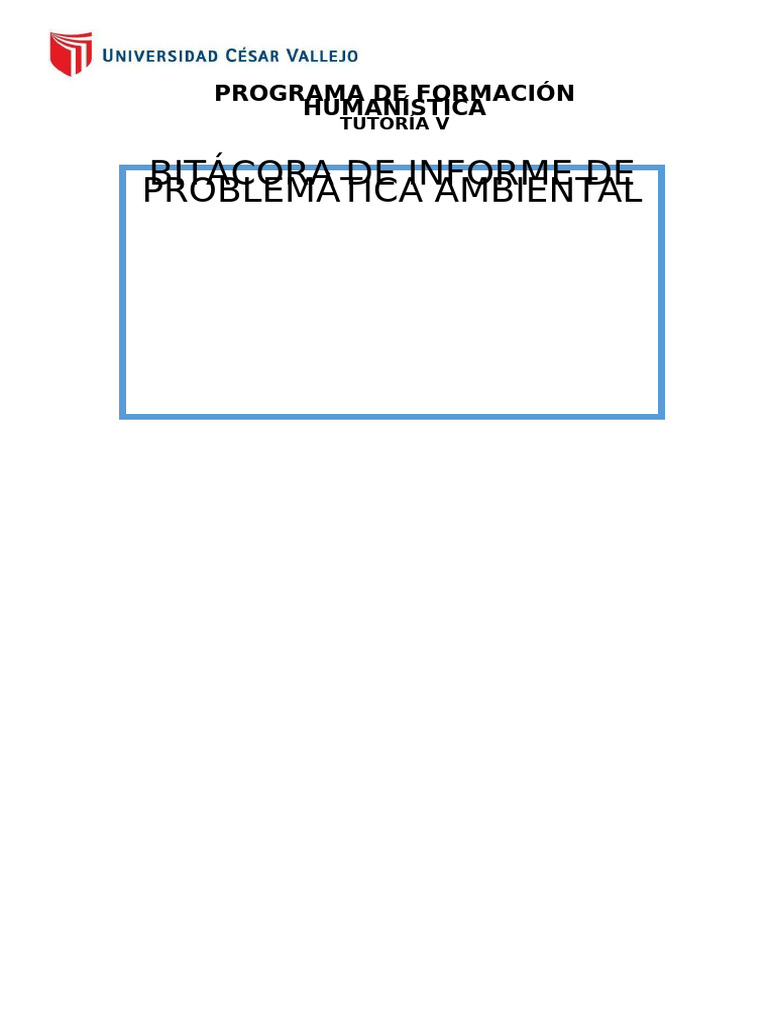 Bitácora de Estudio de Problemática. Tutoría V | PDF | Residuos | Paradigma