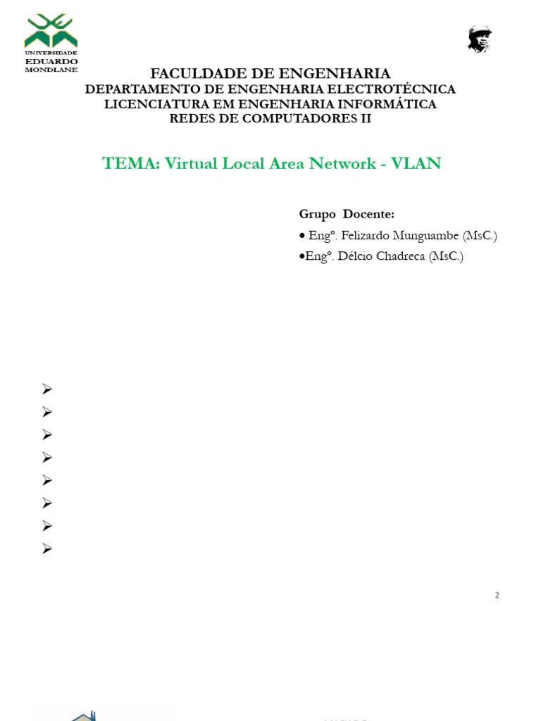 01 - Aula VLAN | PDF | Comutador de rede | Rede de computadores