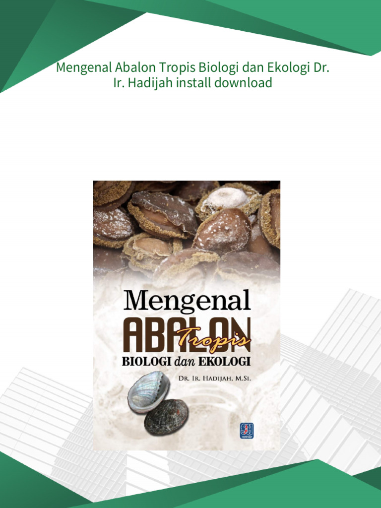 Biologi dan Ekologi Abalon Tropis | PDF