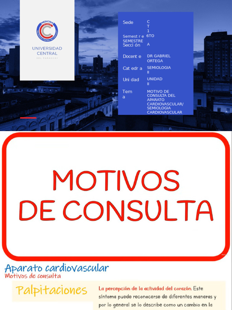 Caso Clinico Cardio y Clase Semio CV 1 | PDF | Corazón | Ventrículo (corazón)