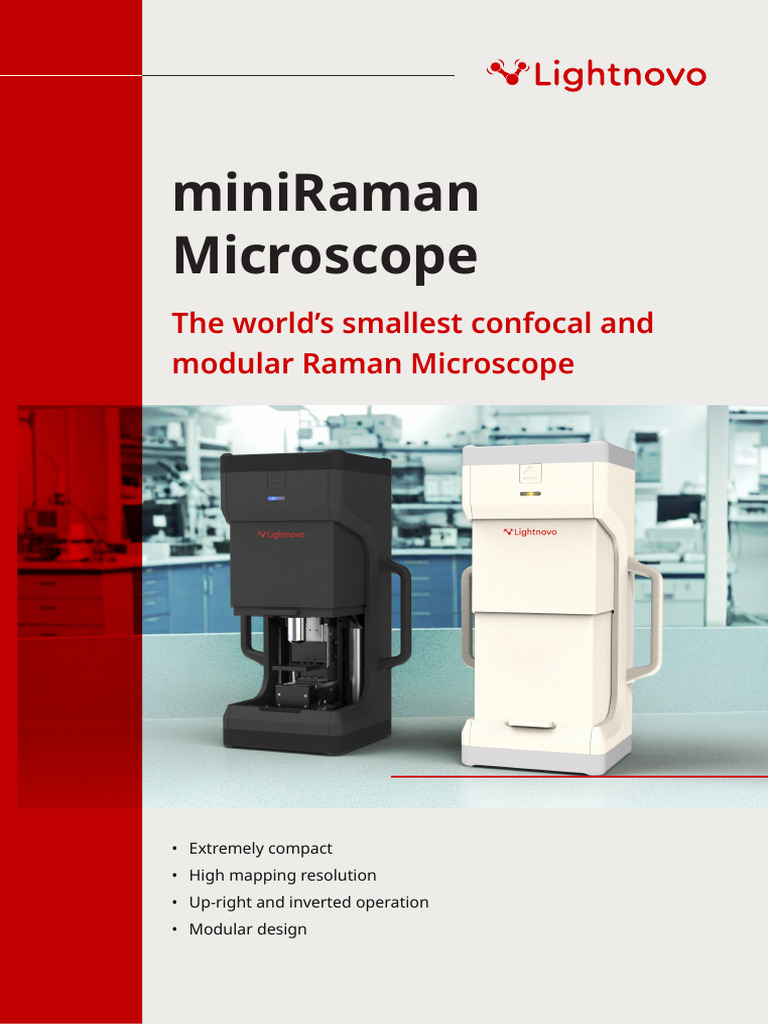 Brochure LN MRM 2025 Print A4 | PDF | Microscopy | Raman Spectroscopy