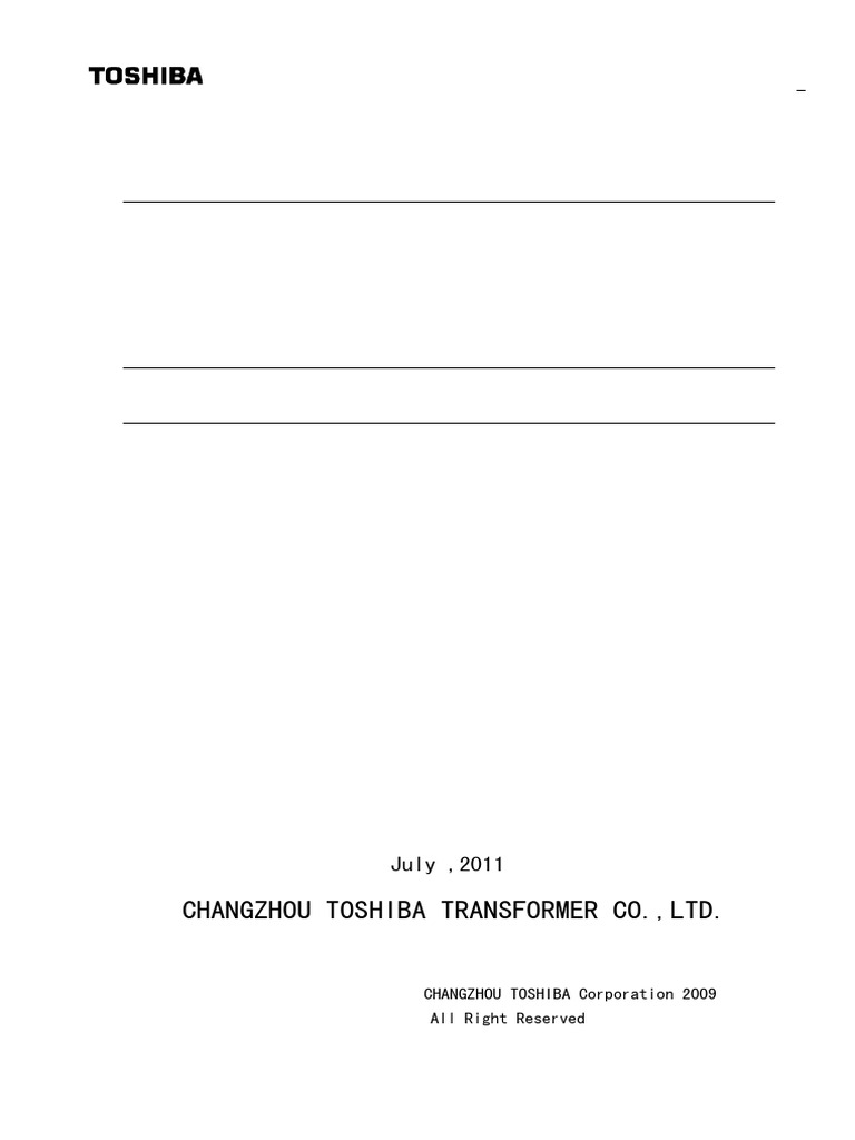 Transformer Butterfly Valve Manual | PDF | Valve | Transformer