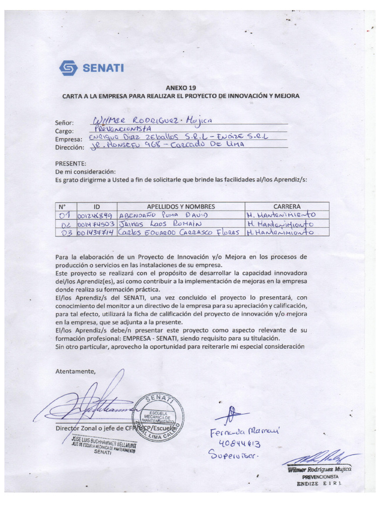 Documentos Anexo | PDF