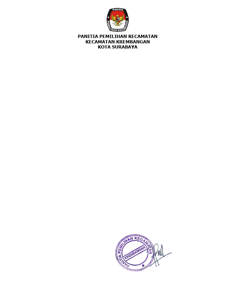 021 Undangan Pps-pantarlih Pilkada 2024 | PDF