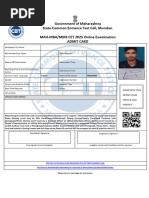 MS-CIT Hall Ticket - PDF 1PAGE | PDF | Identity Document | Computing
