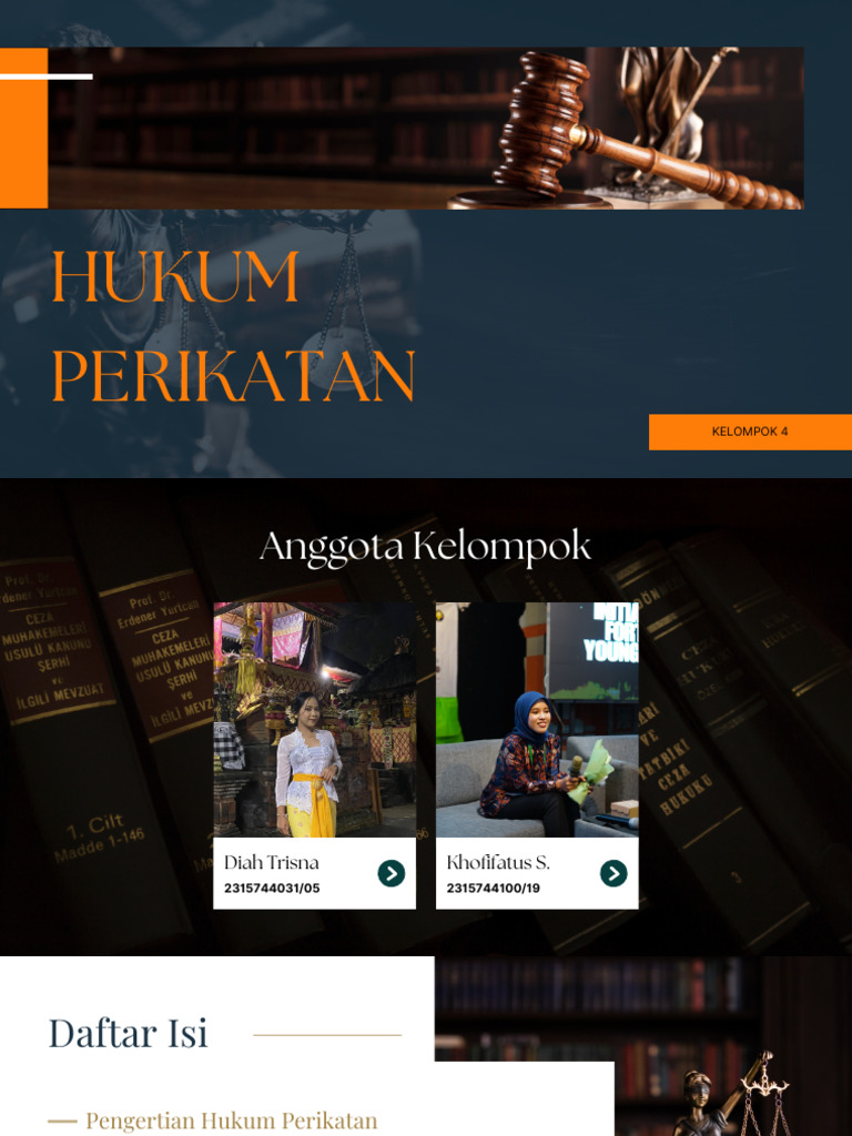 Hukum Perikatan Kel4-1 | PDF
