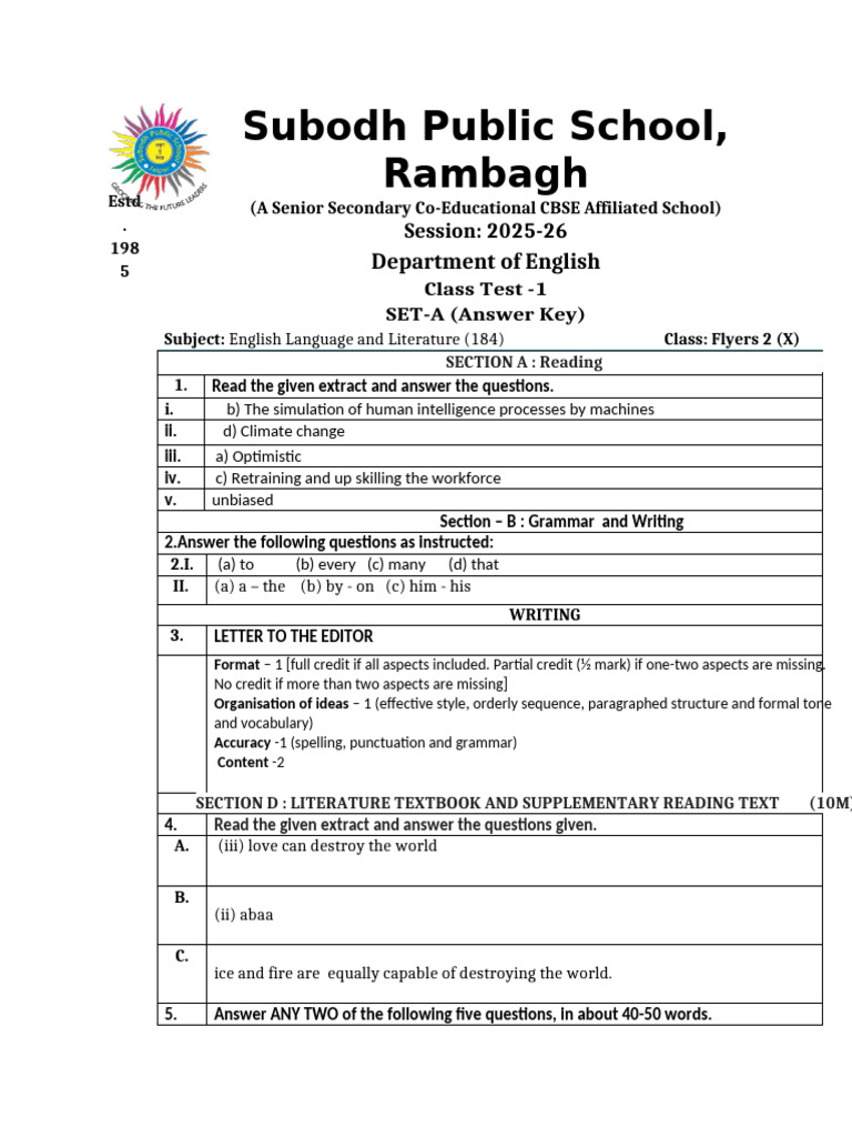 F2 English CT1 Harsha Tolani Anskey | PDF