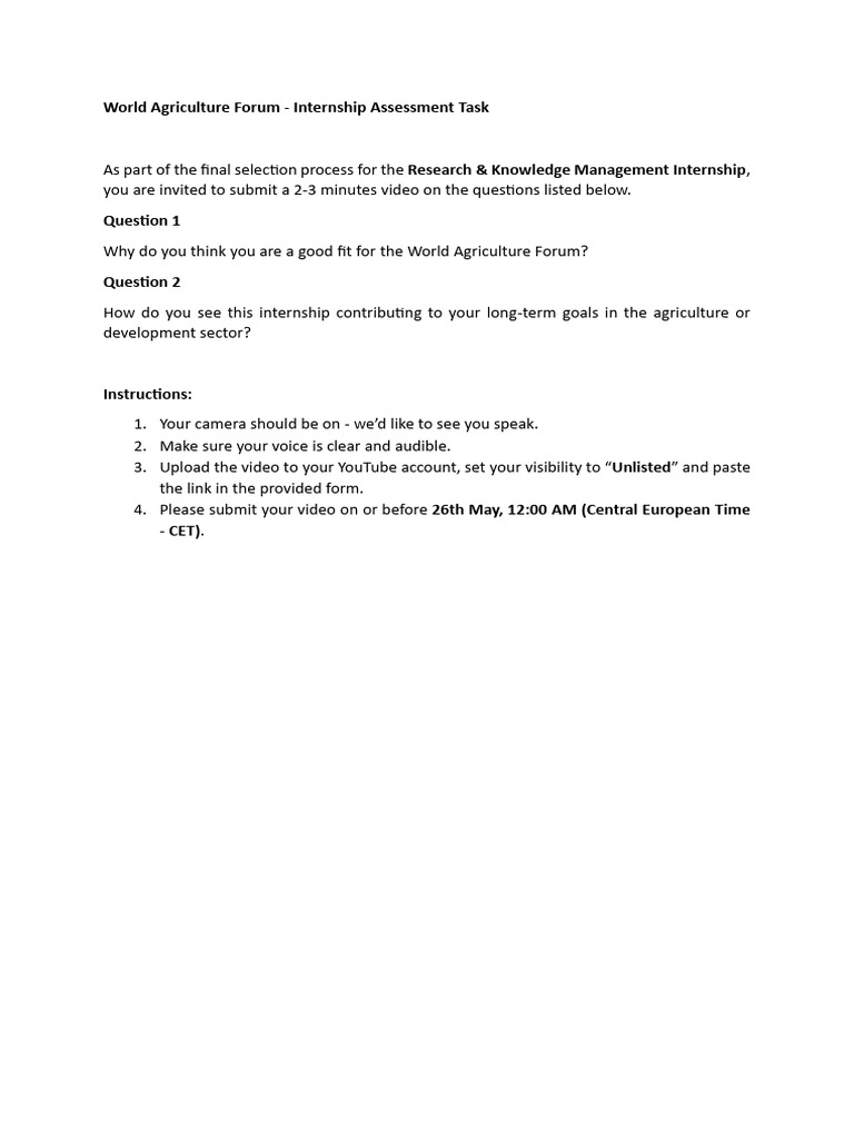 WAF - Internship Assessment Task | PDF