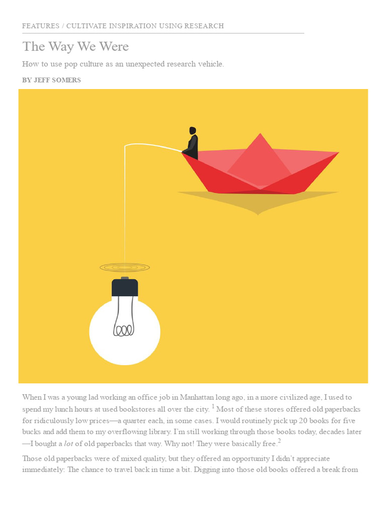 Using Pop Culture for Research Insights | PDF