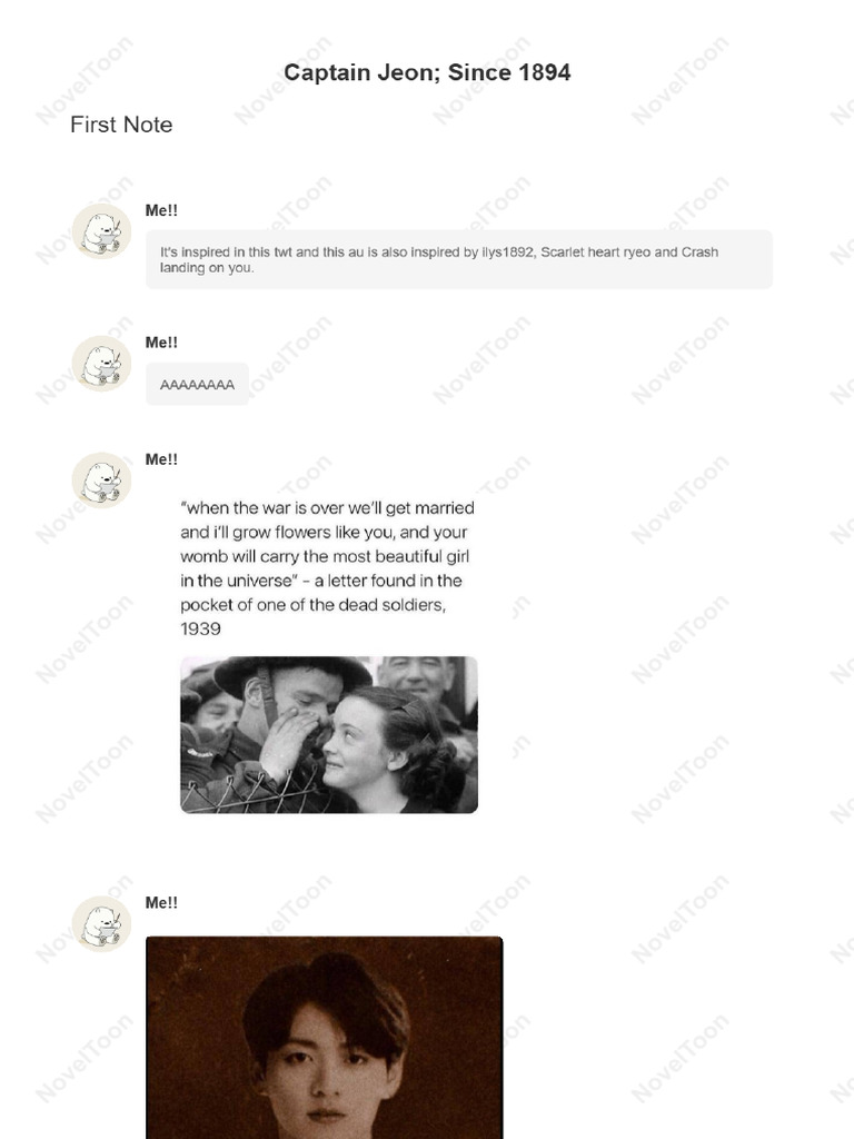 Captain Jeon Since 1894 | PDF