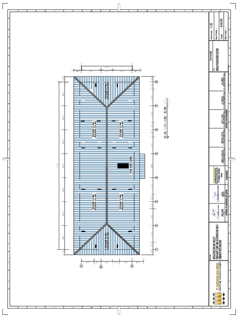 Denah Posisi Waterheater Mess Meneger | PDF