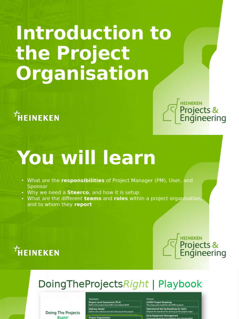 Project Organisation Overview for OpCo | PDF | Brewing