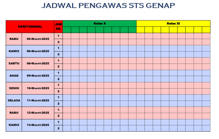 Jadwal Jaga | PDF