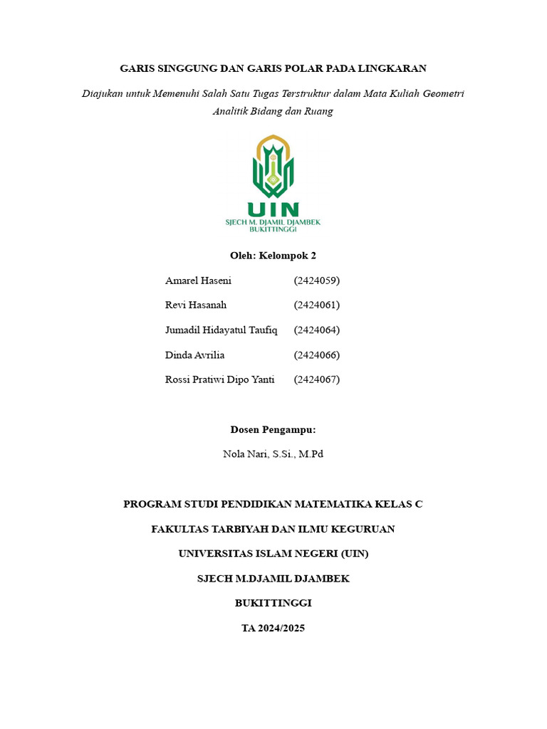 Makalah Gabr KLMPK 2 Pert 10.word | PDF