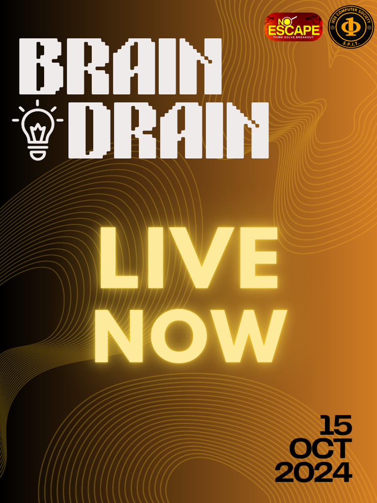 Brain Drain Poster PDF | PDF