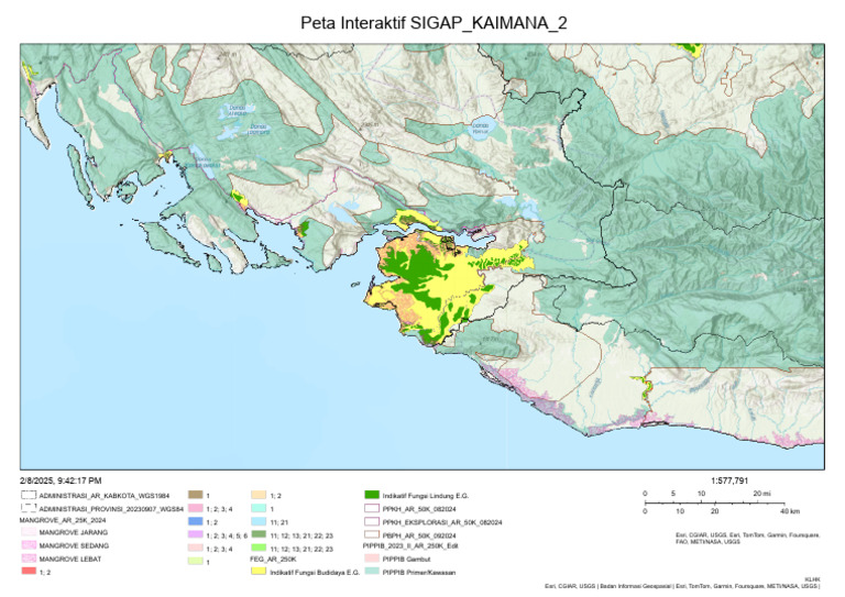 Peta Sigap Kaimana - 2 | PDF