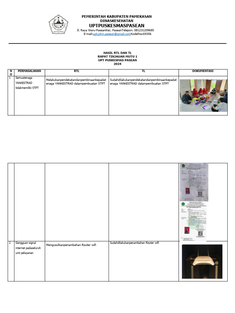 RTL RTM 1 2024 | PDF