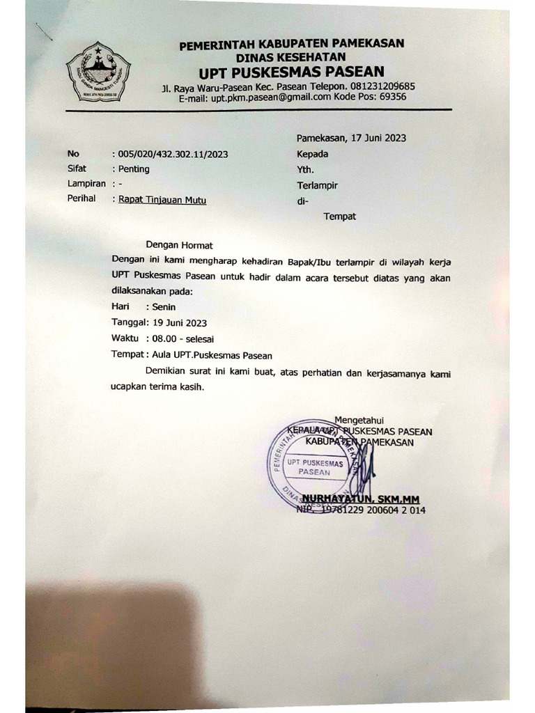 UANG RTM 1 2023 | PDF