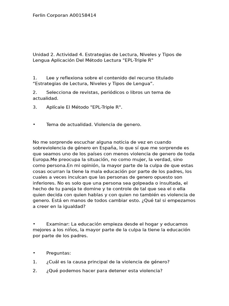 Unidad 2 a4 | PDF