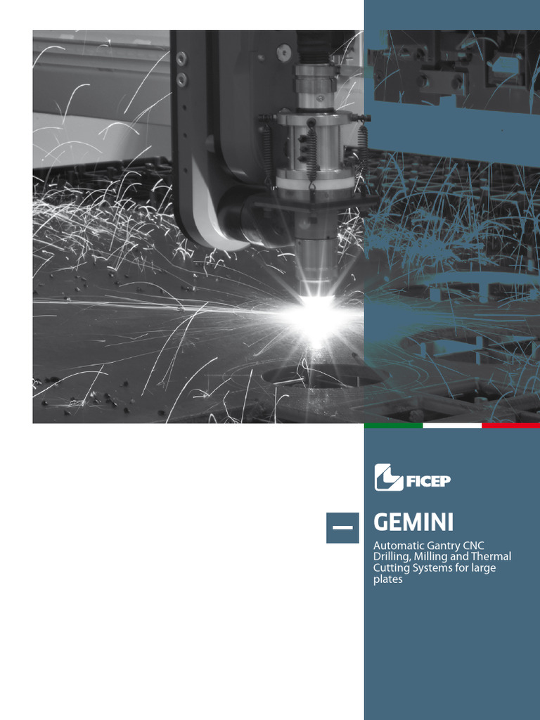 CNC Cutting Plates Gemini | PDF | Drilling | Numerical Control