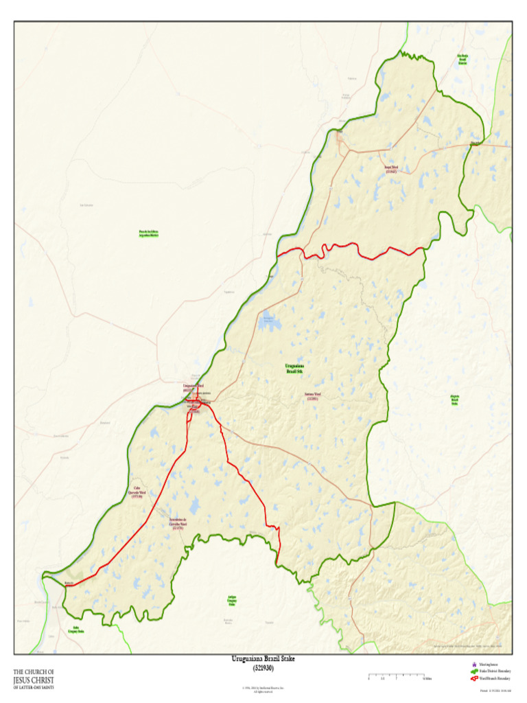 Estaca Uruguaiana Brasil - (521930) - Tamanho - Pôster | PDF