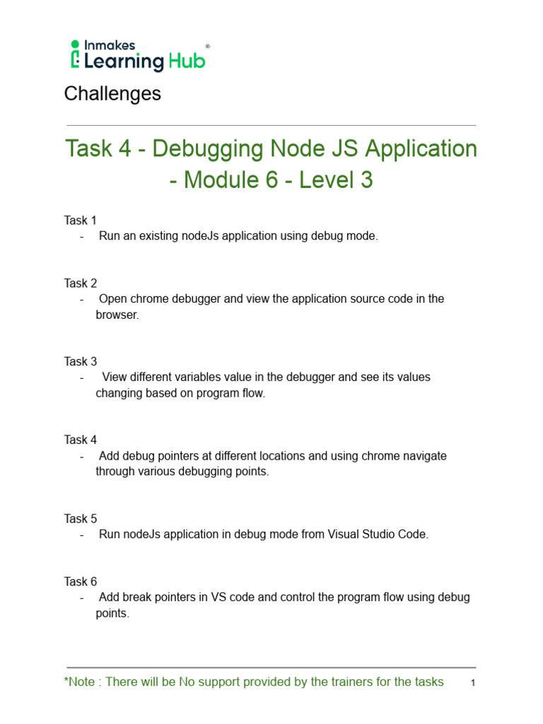 4 - Debugging Node Js | PDF