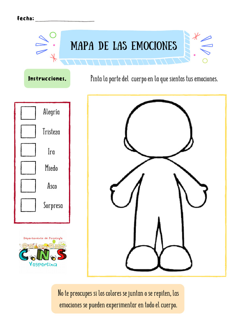 Mapa de Las Emociones | PDF