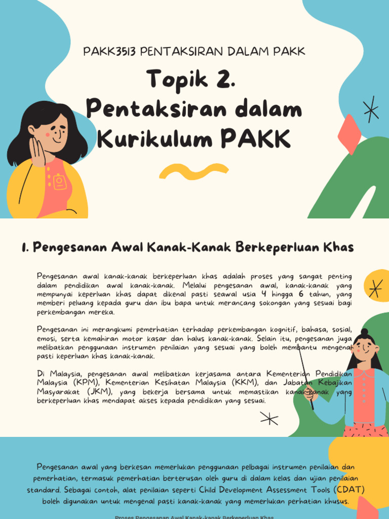 TOPIK 2. Pentaksiran Dalam Kurikulum PAKK | PDF