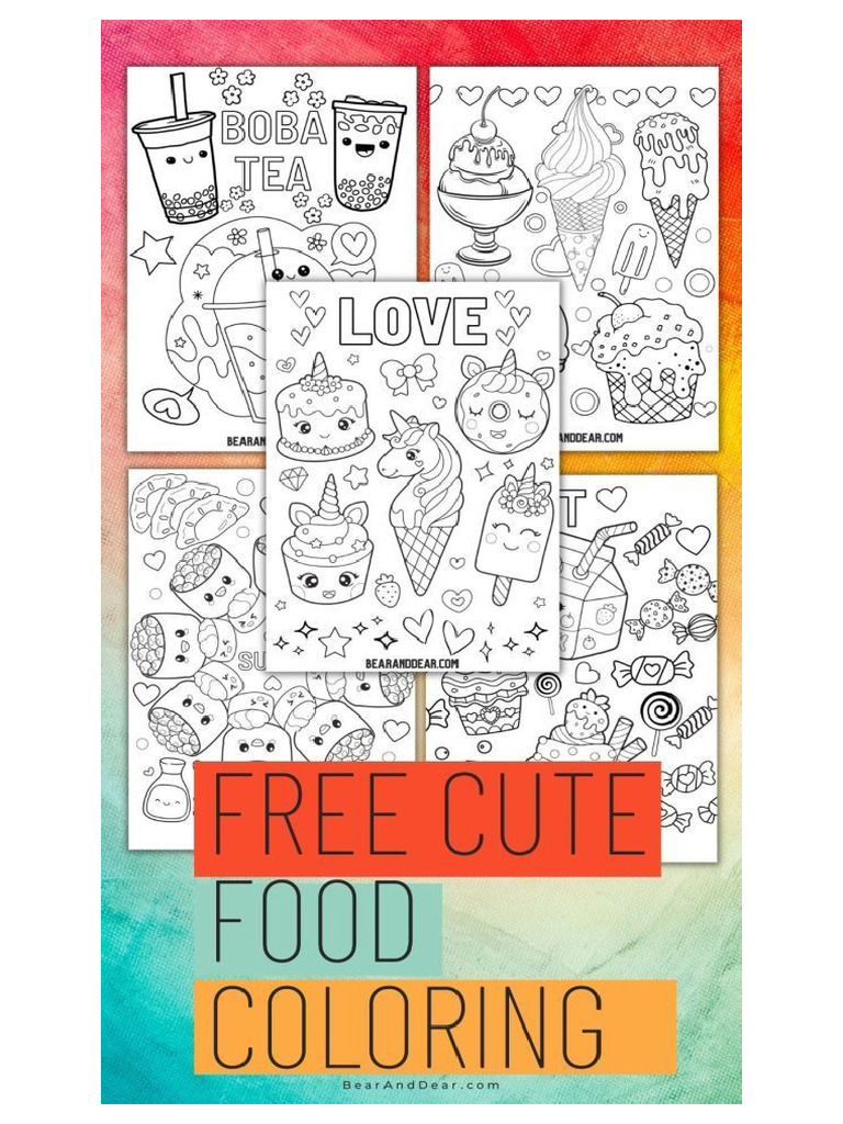 Free Cute Food Coloring | PDF
