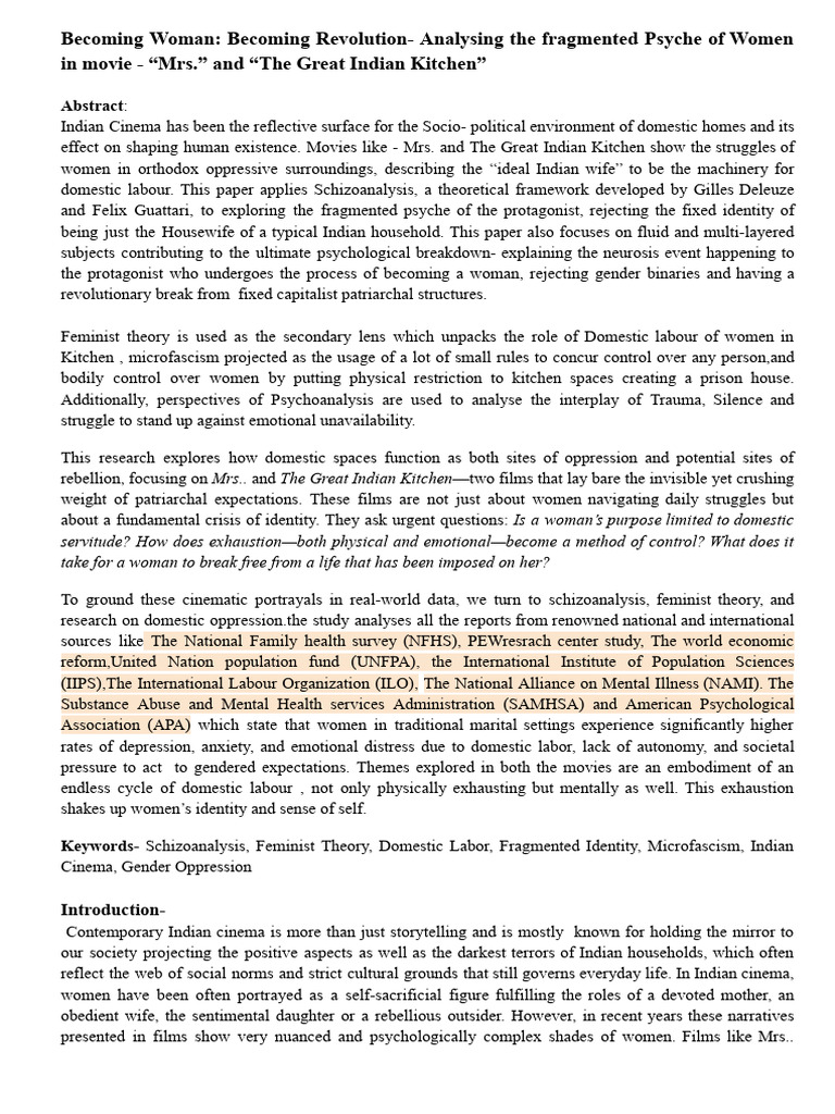 Becoming Woman _ Becoming Revolution- Edit 1 | PDF | Feminism | Gender Studies