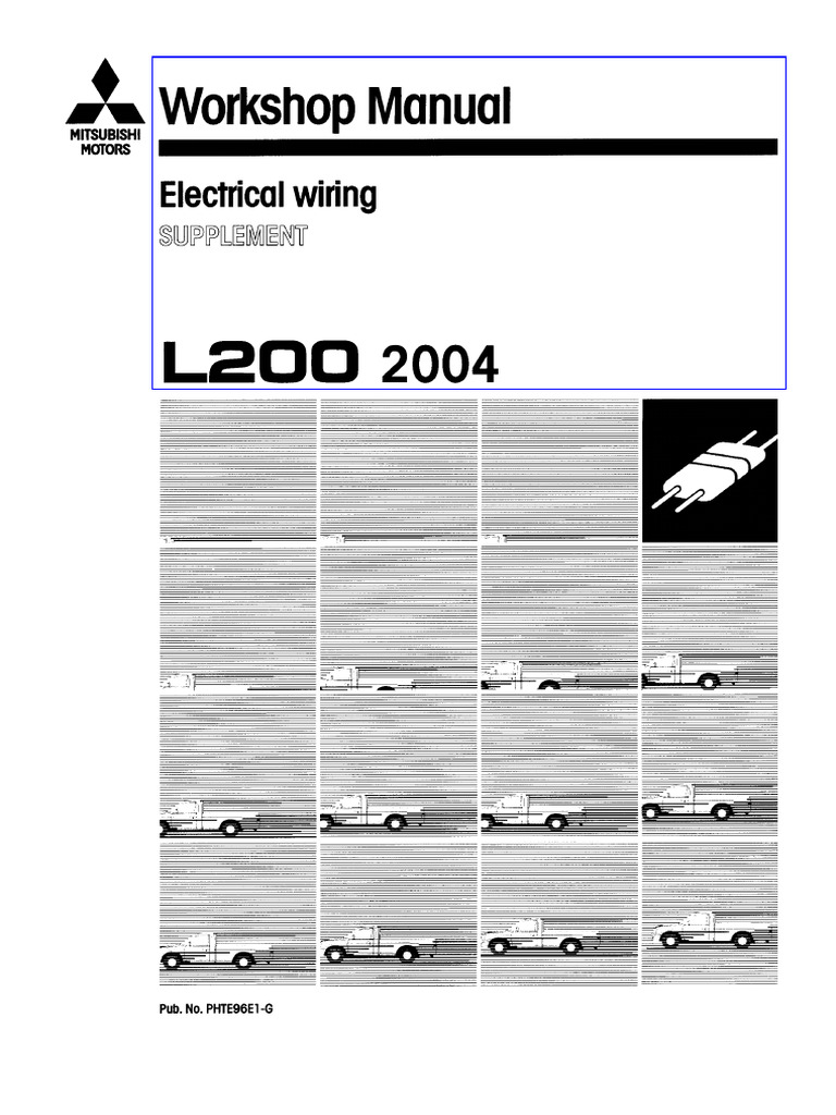 L200 Electrical Wiring 2004 Supplement | PDF