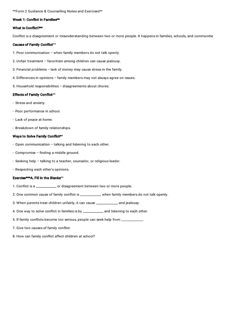 Form 2 Guidance | PDF