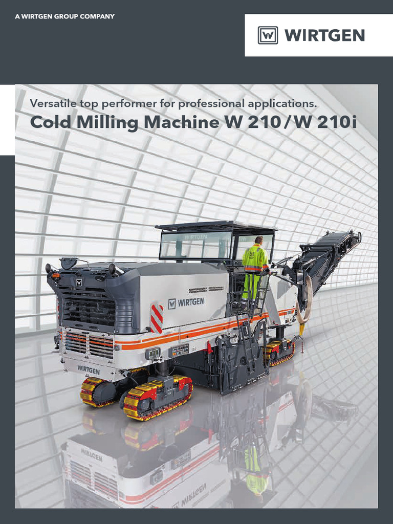 W Brochure W210-W210i 0116 EN | PDF | Engines | Road Surface