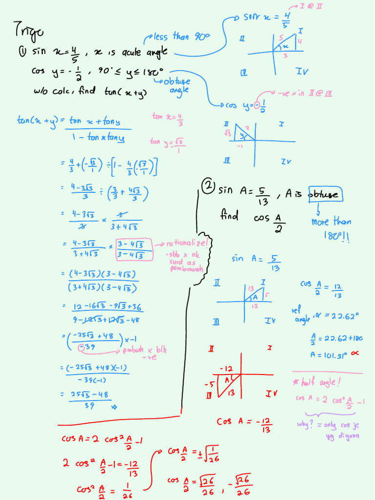 Addmath Note | PDF