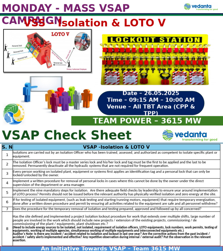 Isolation & LOTO V | PDF | Safety