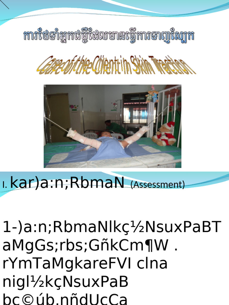 5 Care of The Client in Skin Traction.8 | PDF