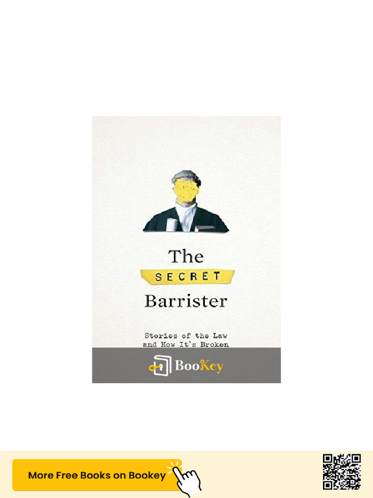 The Secret Barrister: Justice Unveiled | PDF | Justice Of The Peace ...