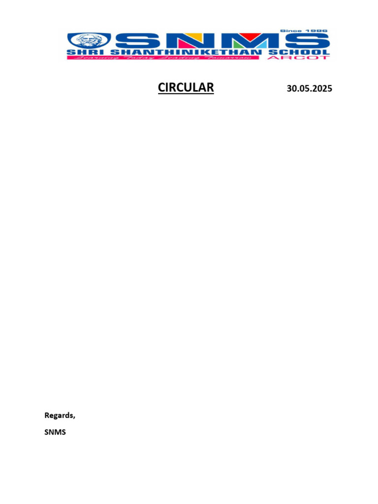 Circular Reopening 2025 - 2026 | PDF